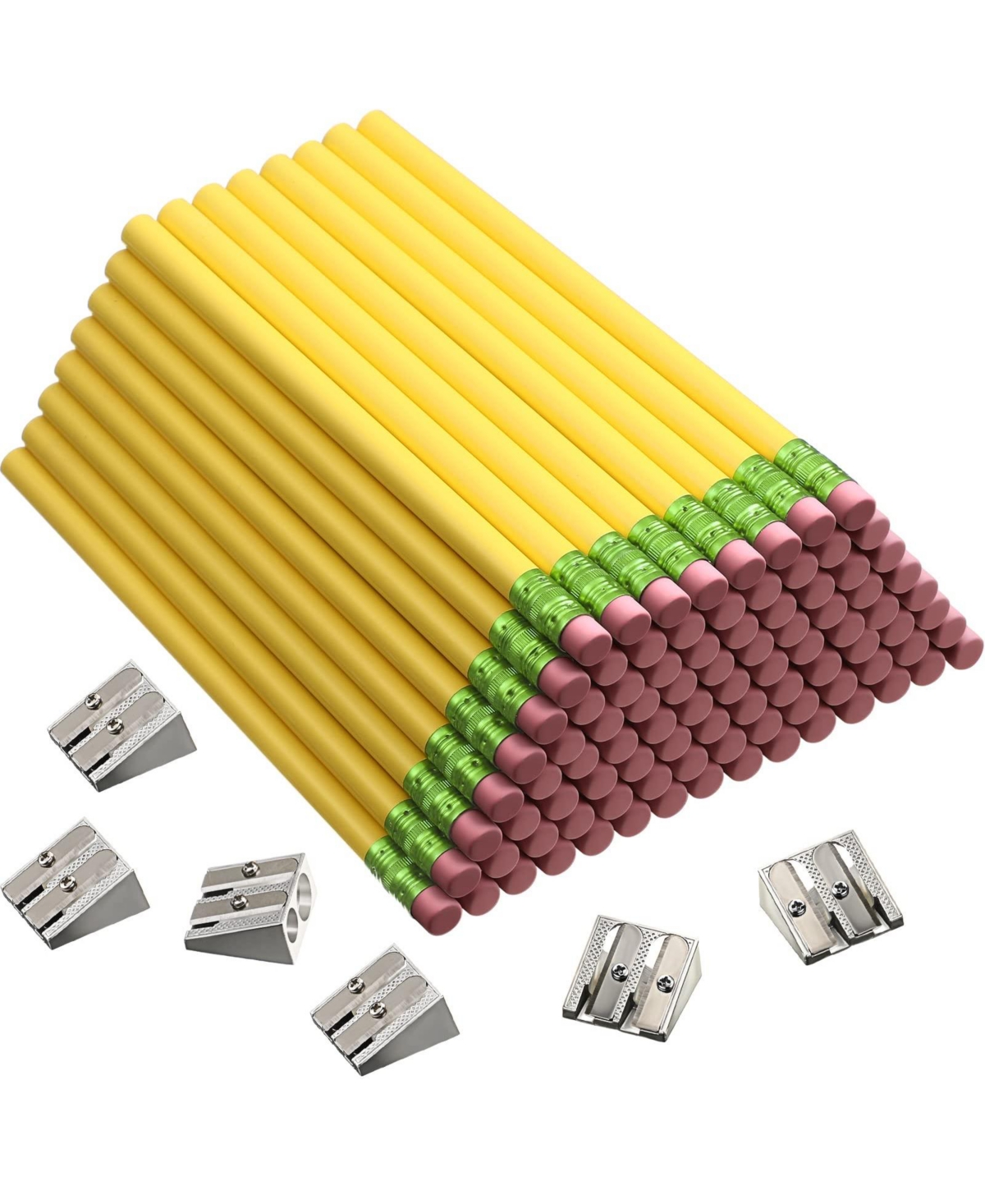 Click here for Gnuadz Fat Pencils Set With Erasers Sharpeners For... prices