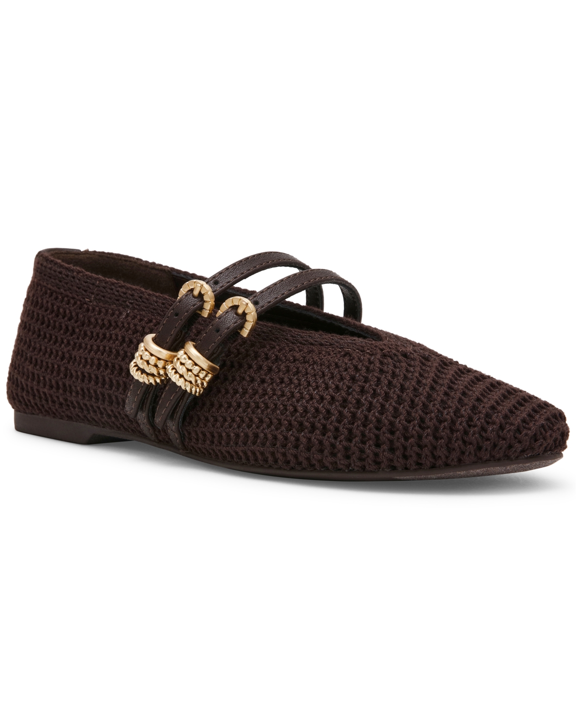 Click here for Dv Dolce Vita Womens Lespina Knitted Mary Jane Fla... prices
