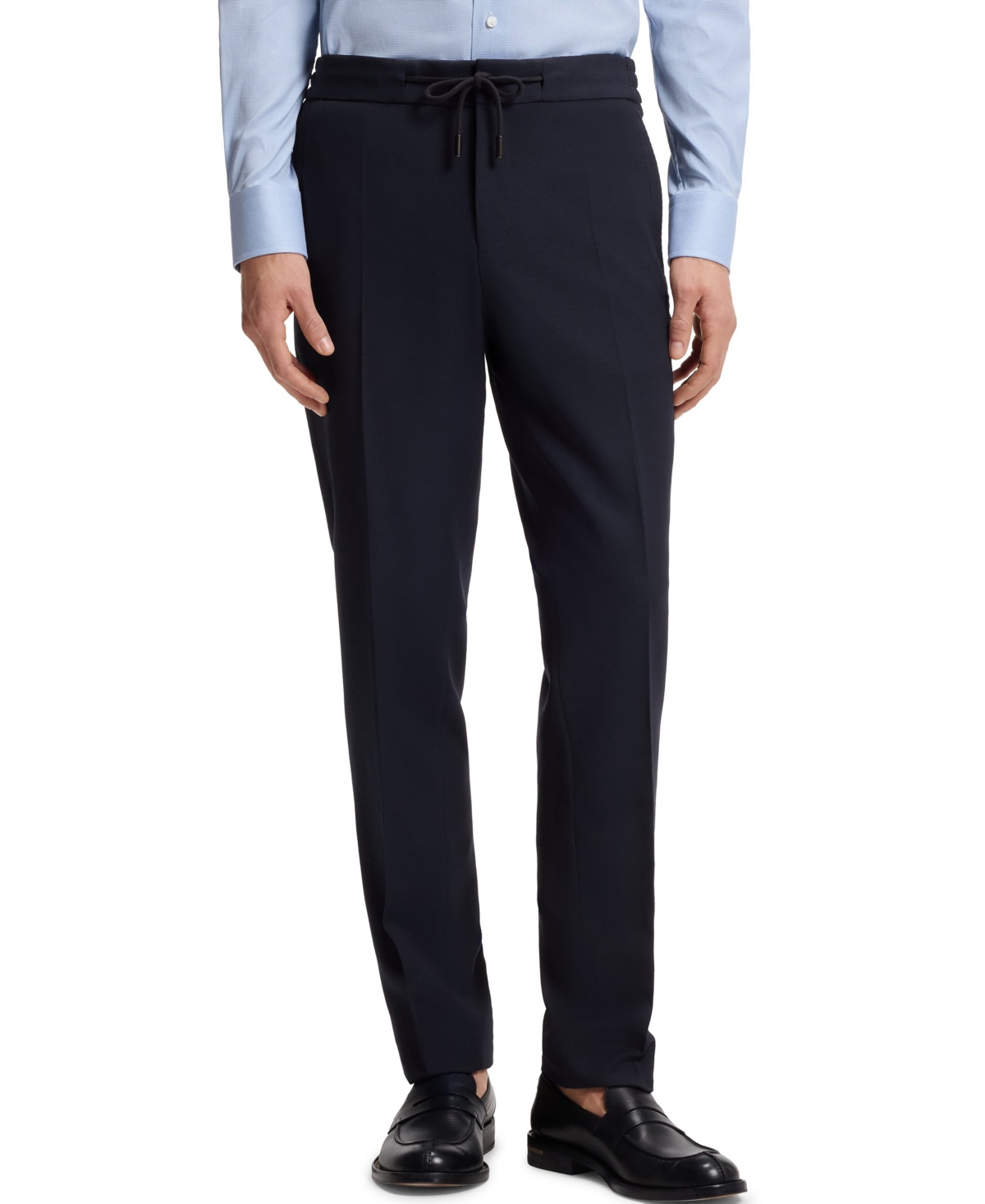 Click here for Boss by Hugo Boss Mens Virgin Wool-Silk Slim-Fit P... prices