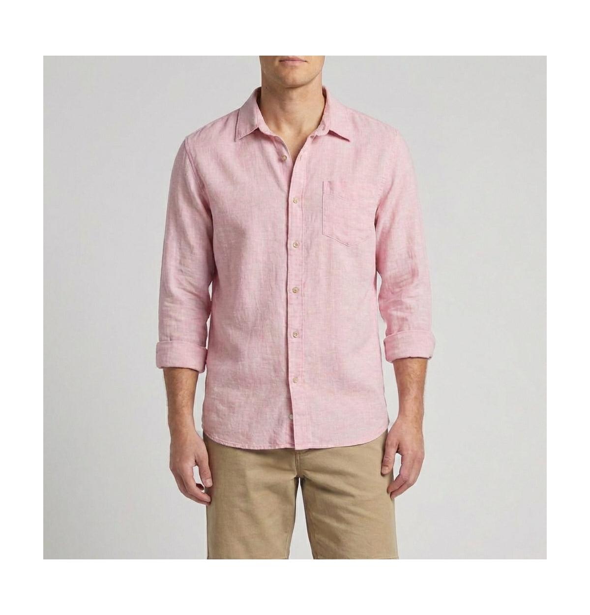 Click here for Surfside Supply Co. Mens Brian Slub Shirt - Coral... prices