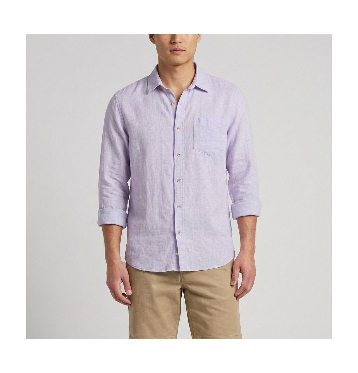 Click here for Surfside Supply Co. Mens Brian Slub Shirt - Lavend... prices