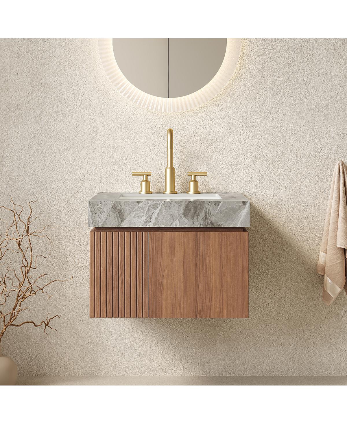 Click here for Sillysis Wall Mounted Bathroom Vanity  Sintered St... prices