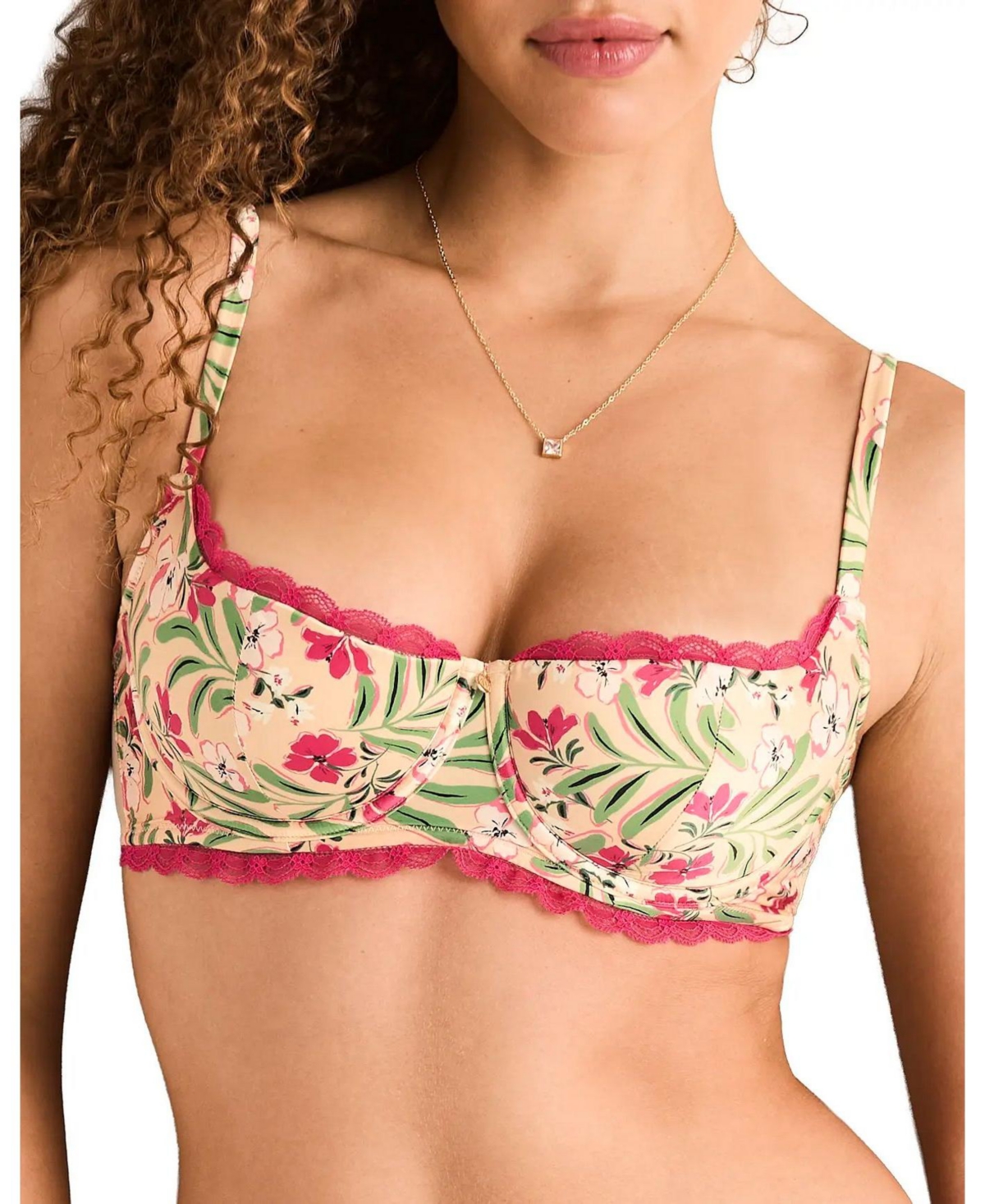 Click here for Adore Me Womens Elsie Contour Balconette Bra - Tro... prices