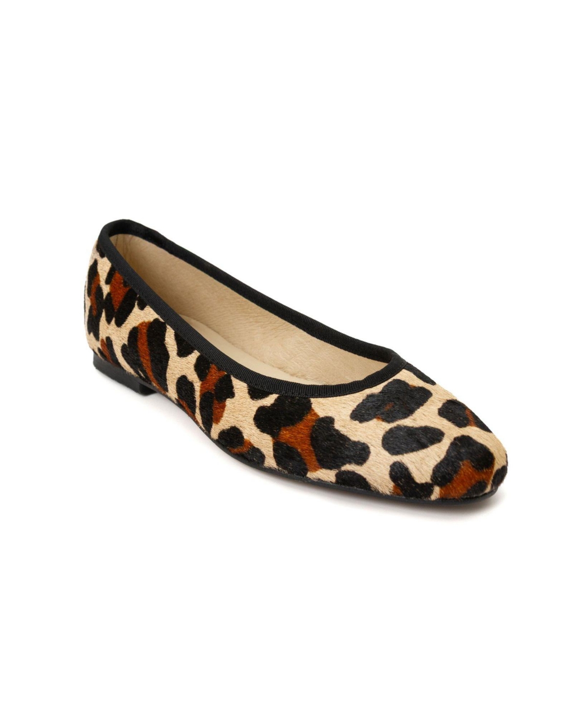 Click here for Menina Step Womens Sandrine Ballet Flat - Leopard... prices