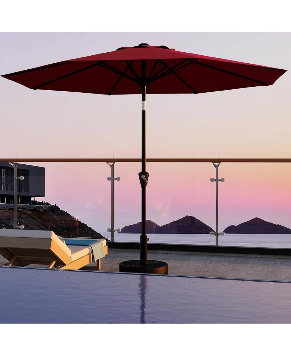 Click here for gaomon 10FT Patio Umbrella with Smooth Crank Lift... prices