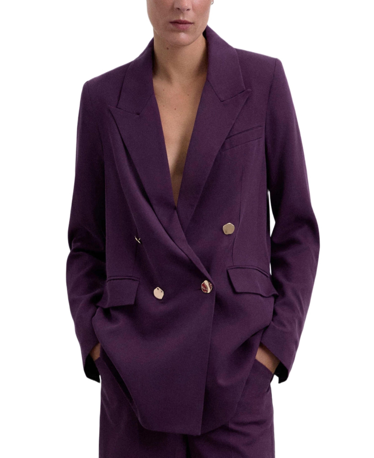 Click here for Scalpers Womens Blazer - Purple prices