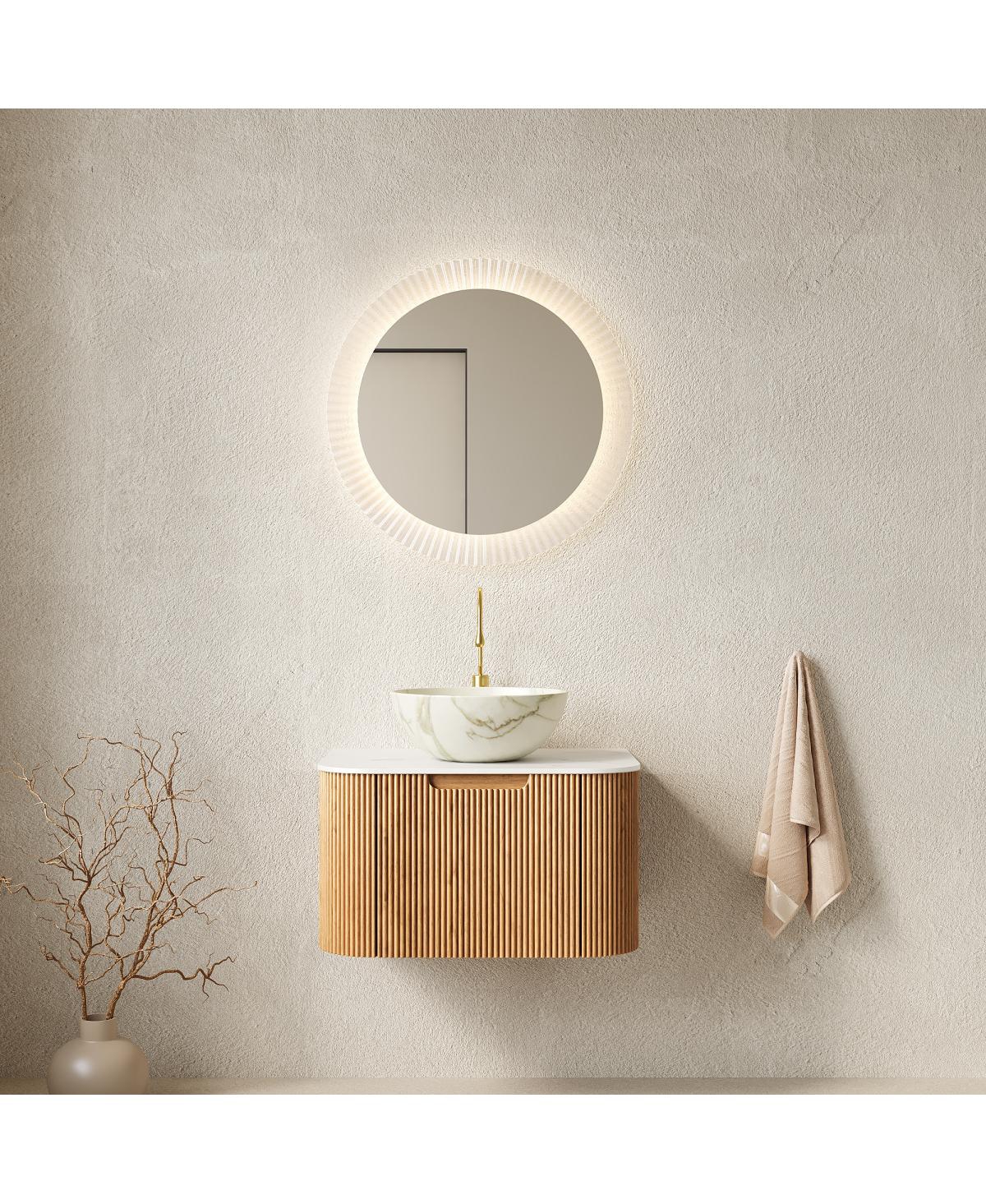Click here for Sillysis Wall Mounted Bathroom Vanity with Sintere... prices