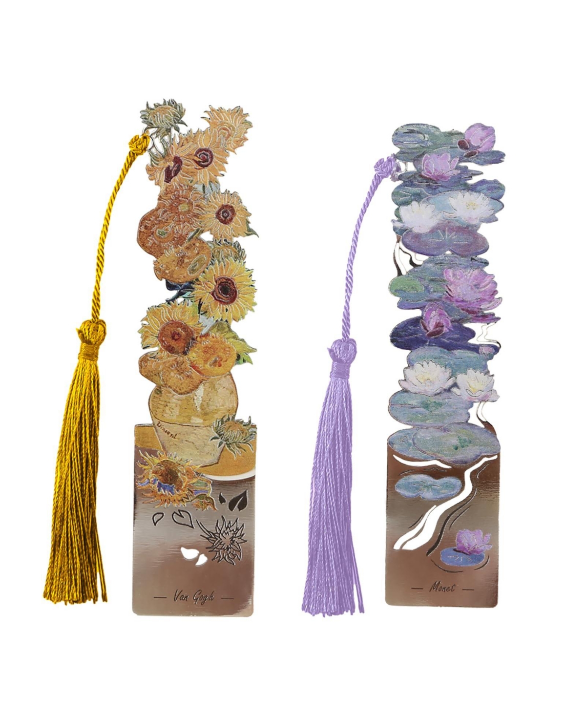 Click here for Gnuadz Metal Bookmarks Retro Oil Painting Tassel -... prices