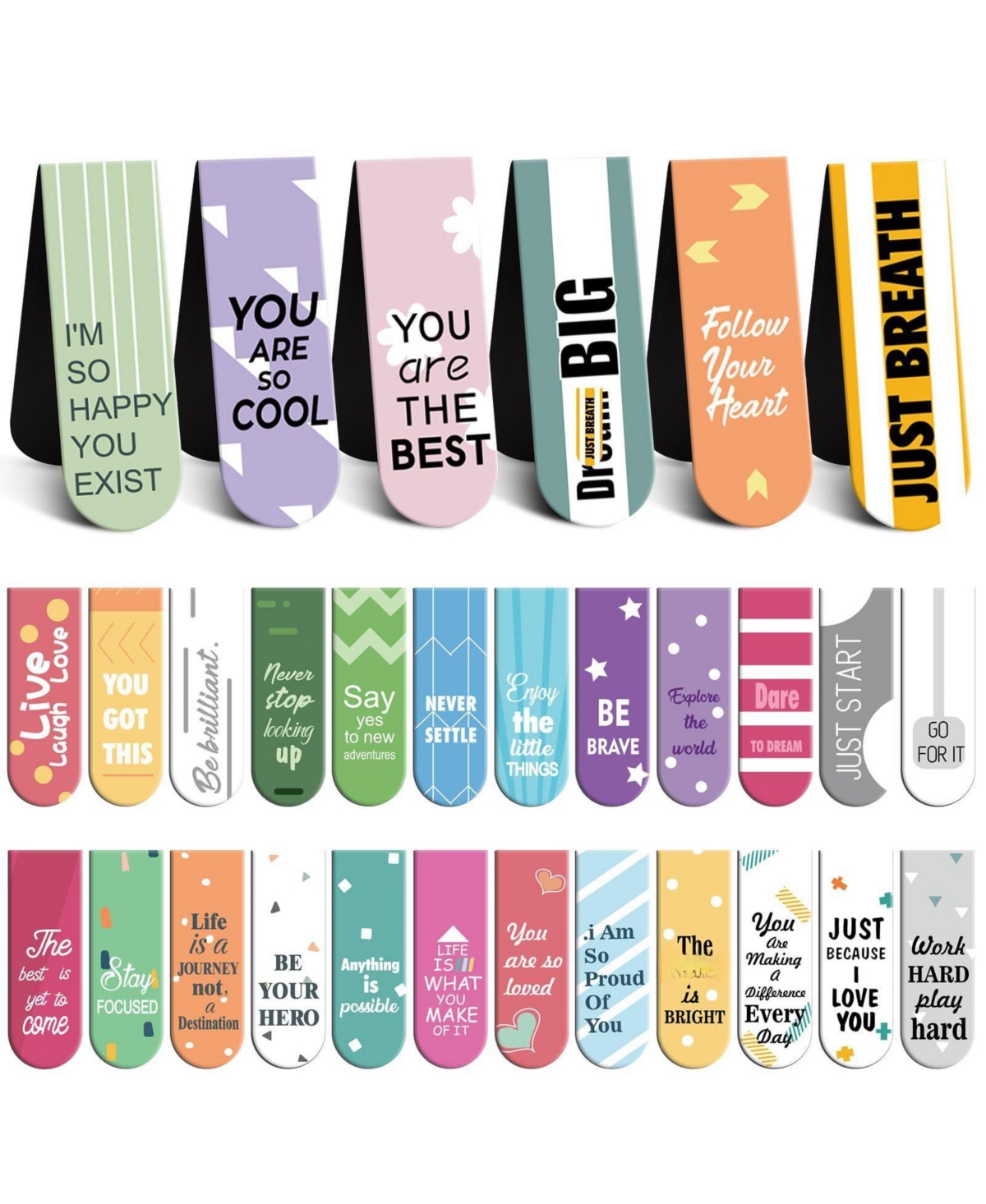 Click here for Gnuadz Inspirational Magnetic Bookmarks for Studen... prices