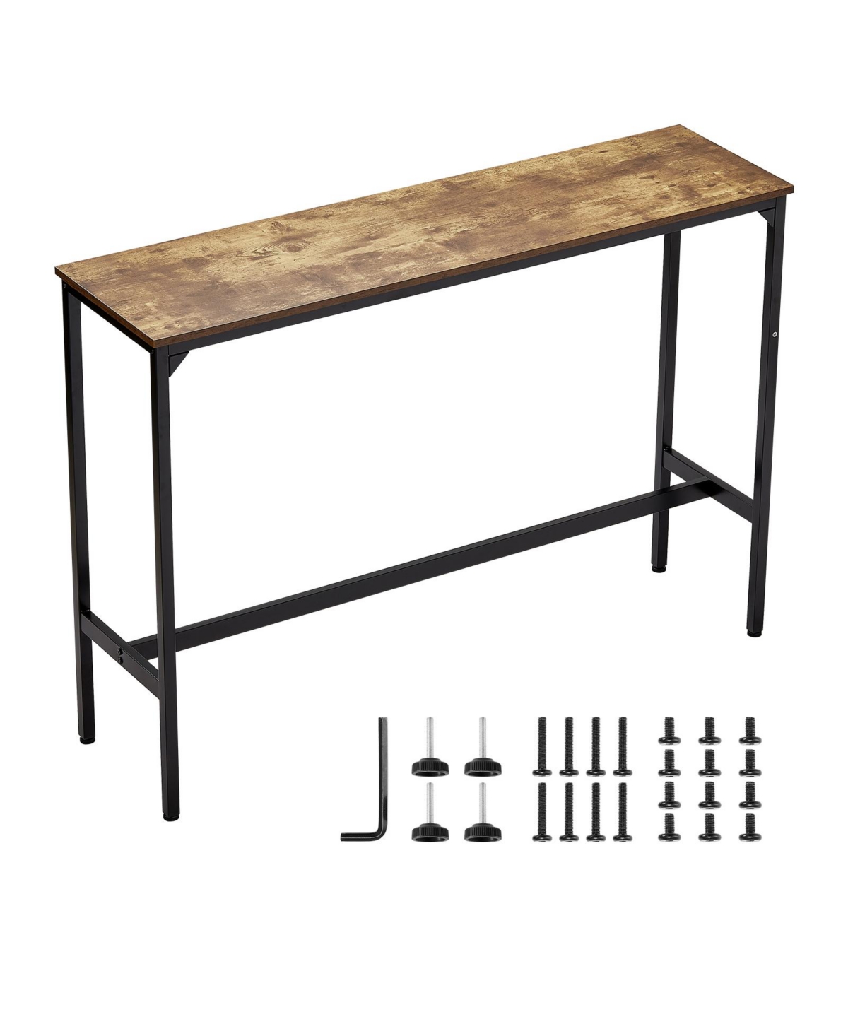 Click here for flynama 55x15x39 Modern Metal and Wood Pub Bar Tab... prices