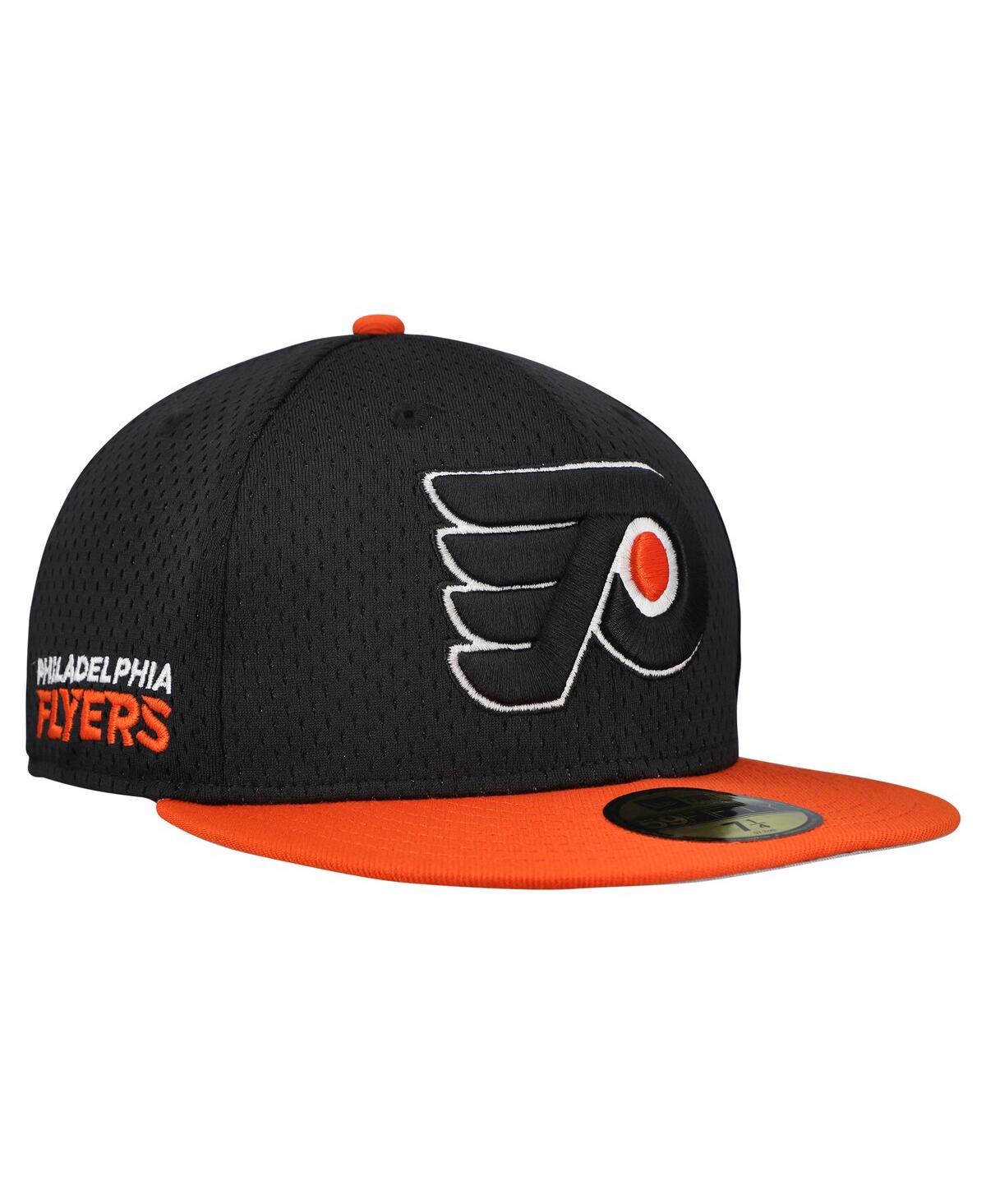 Click here for New Era Mens Black/Orange Philadelphia Flyers Mesh... prices