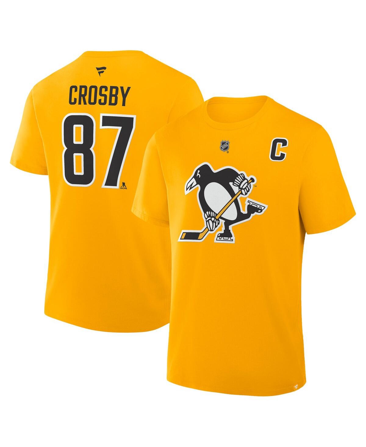 Click here for Fanatics Mens Sidney Crosby Gold Pittsburgh Pengui... prices