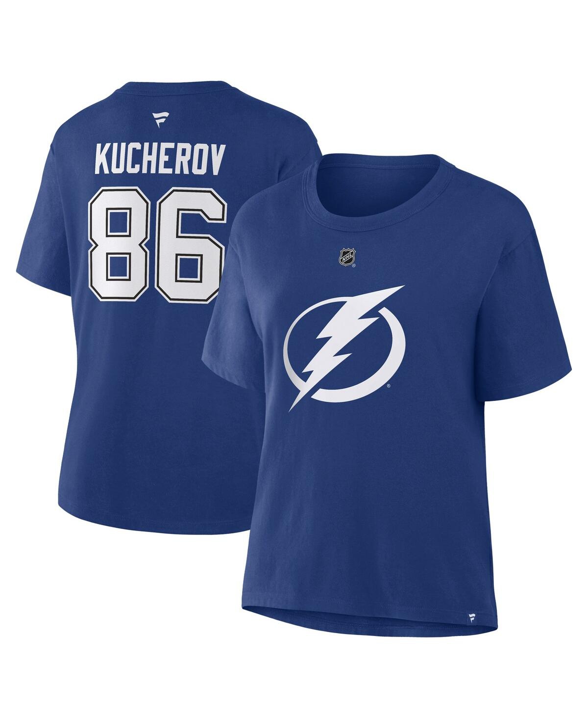 Click here for Fanatics Womens Nikita Kucherov Blue Tampa Bay Lig... prices