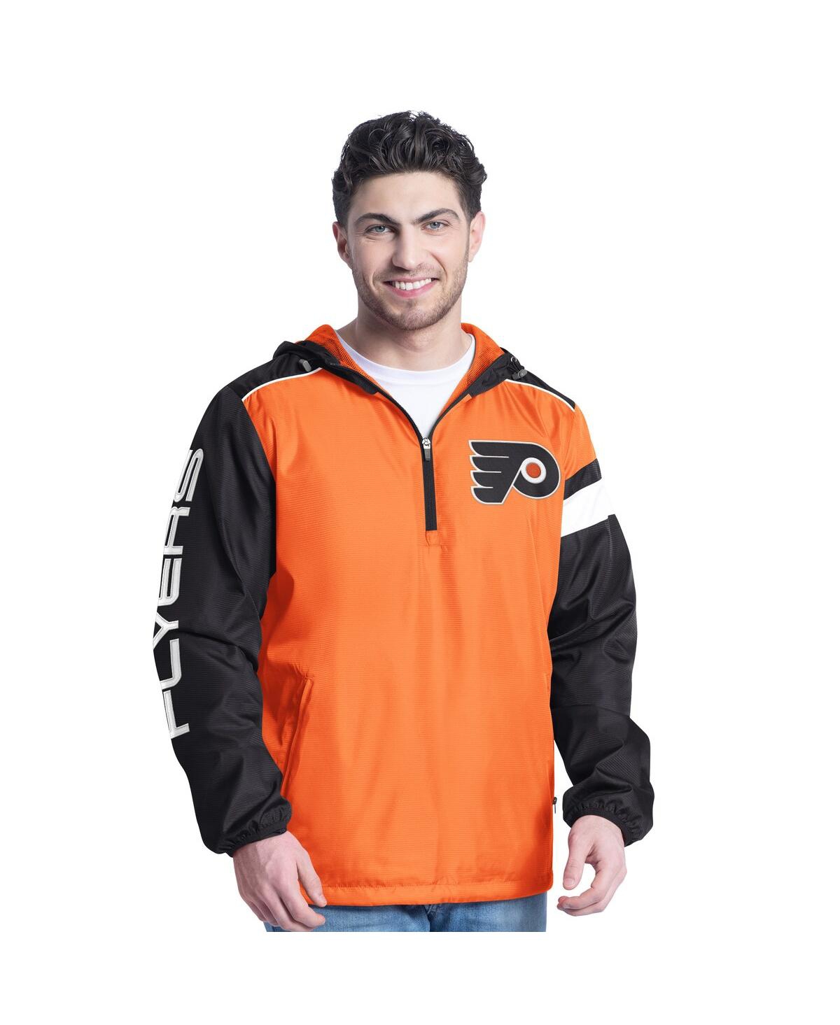 Click here for G-iii Sports by Carl Banks Mens Orange/Black Phila... prices