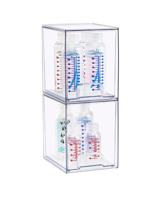 Click here for Sorbus 2 Tall Clear Stackable Pull Out Storage Org... prices