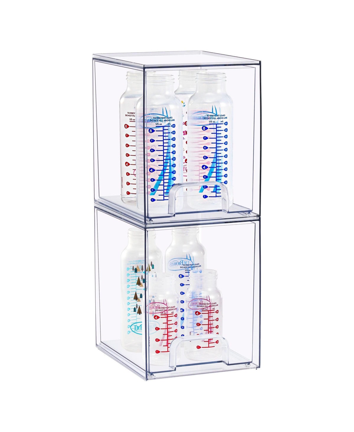 Click here for Sorbus 2 Tall Clear Stackable Pull-Out Storage Org... prices