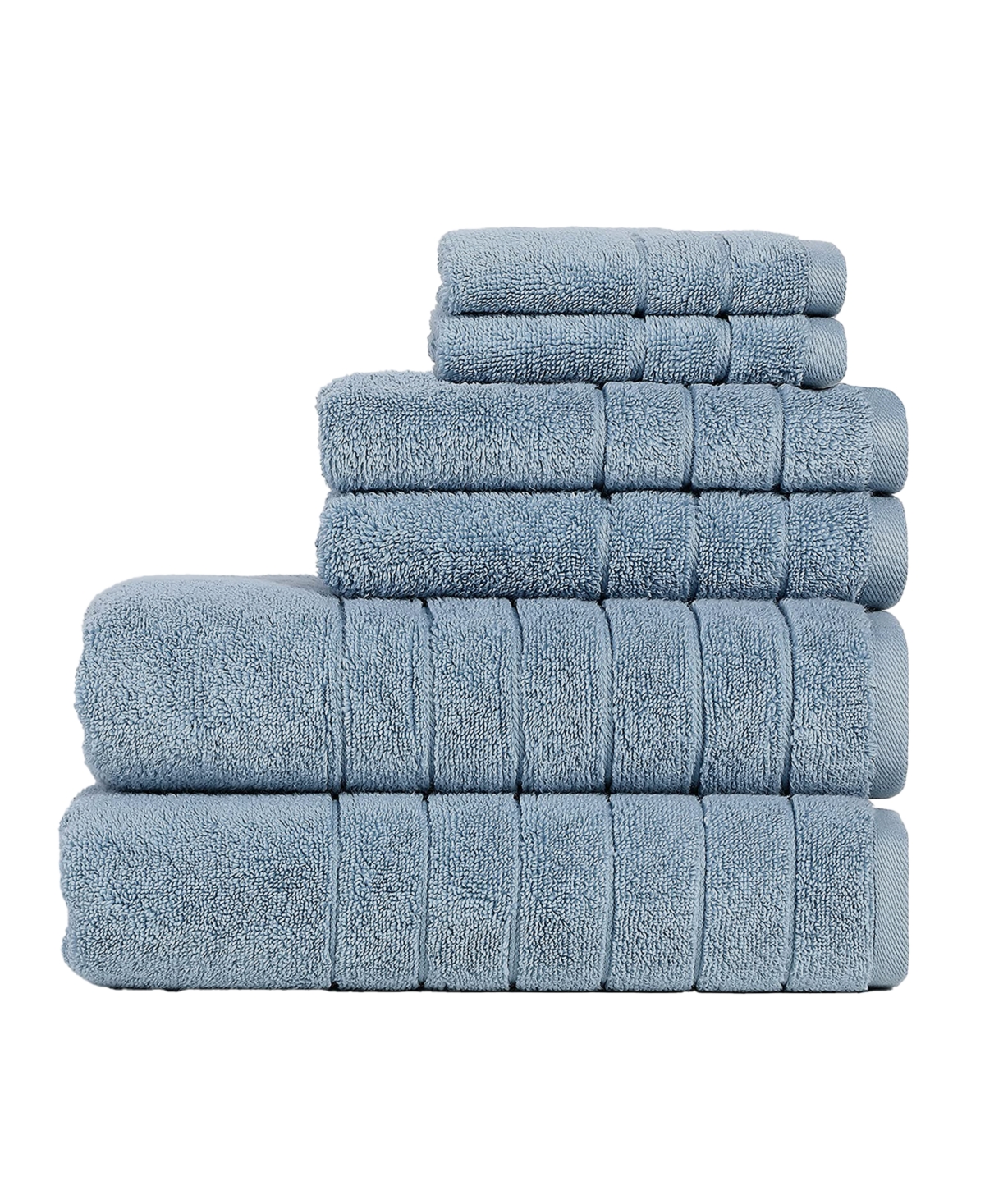Click here for Anne Klein Reverie Cotton 6-Pc. Towel Set - Chambr... prices