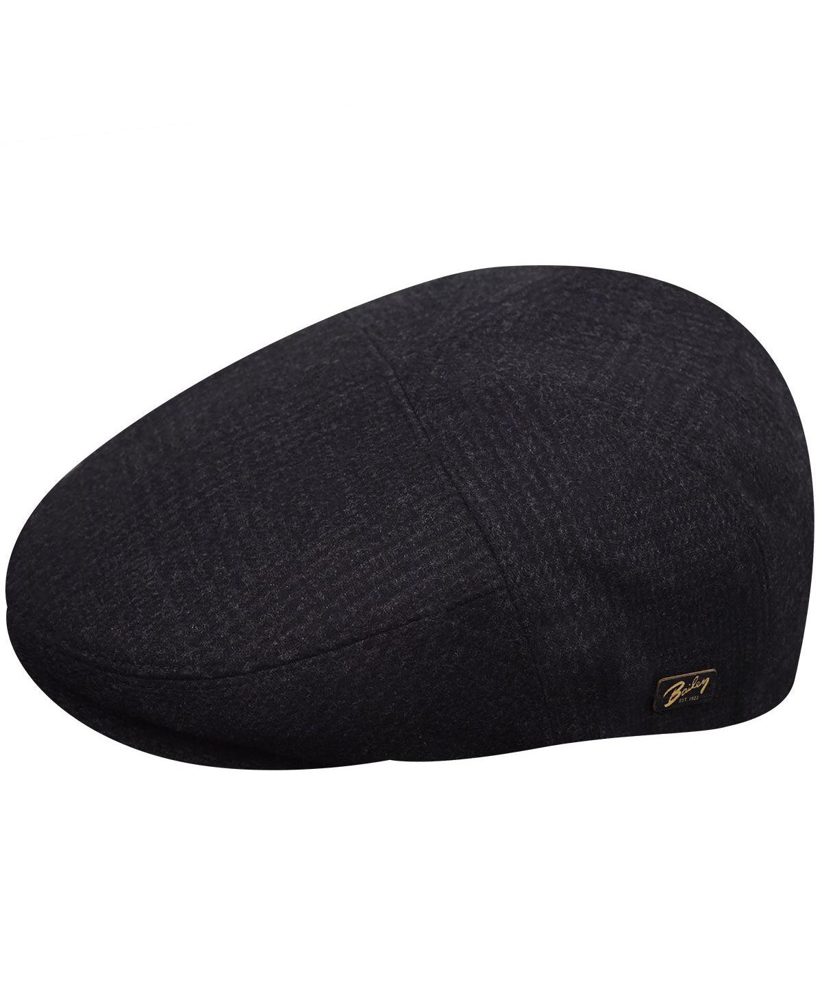 Click here for Bailey 1922 Mens Ormond Flat Cap - Black plaid prices