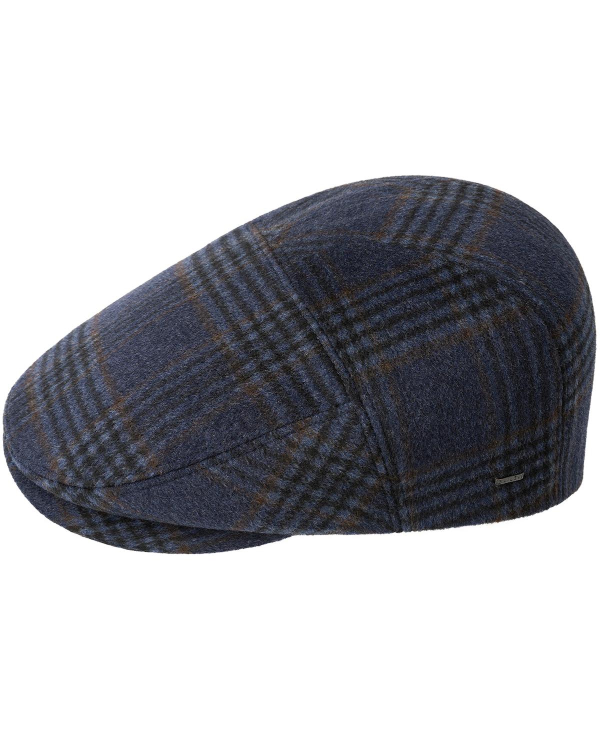 Click here for Bailey 1922 Mens Ormond Flat Cap - Navy plaid prices