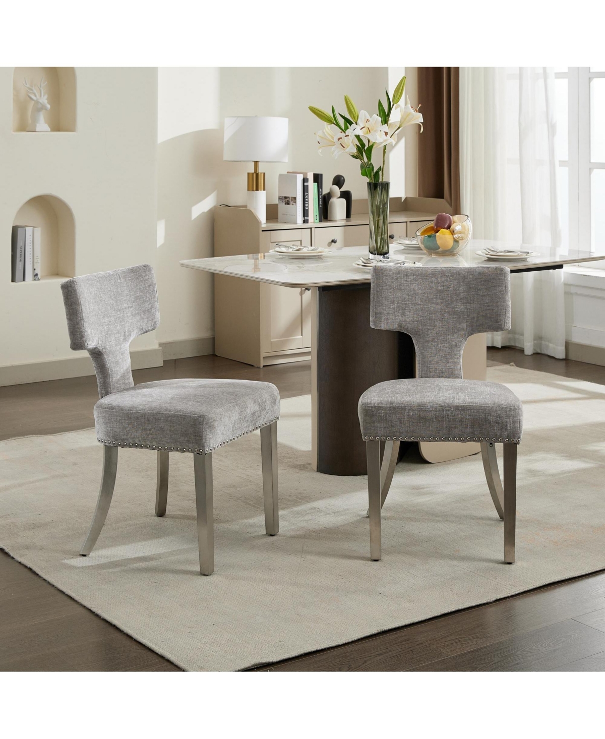 Click here for Clihome Mid Century Modern Dining Chairs Set of 2... prices