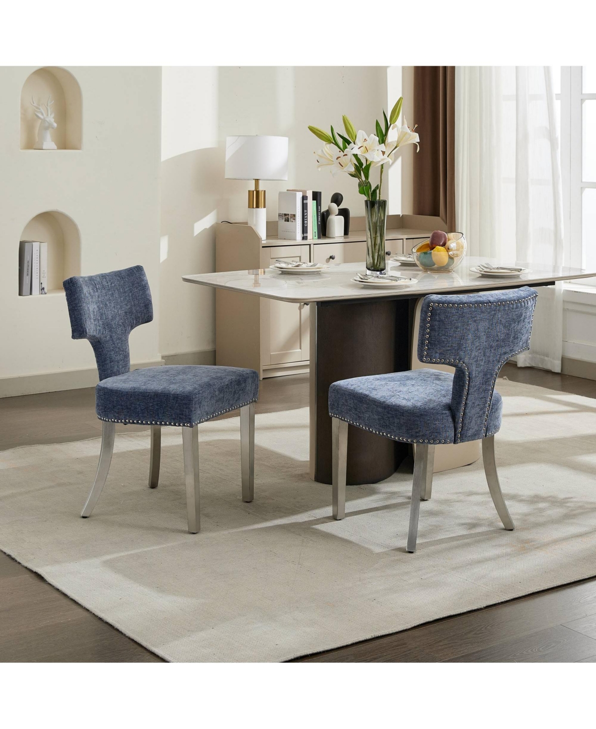 Click here for Clihome Mid Century Modern Dining Chairs Set of 2... prices