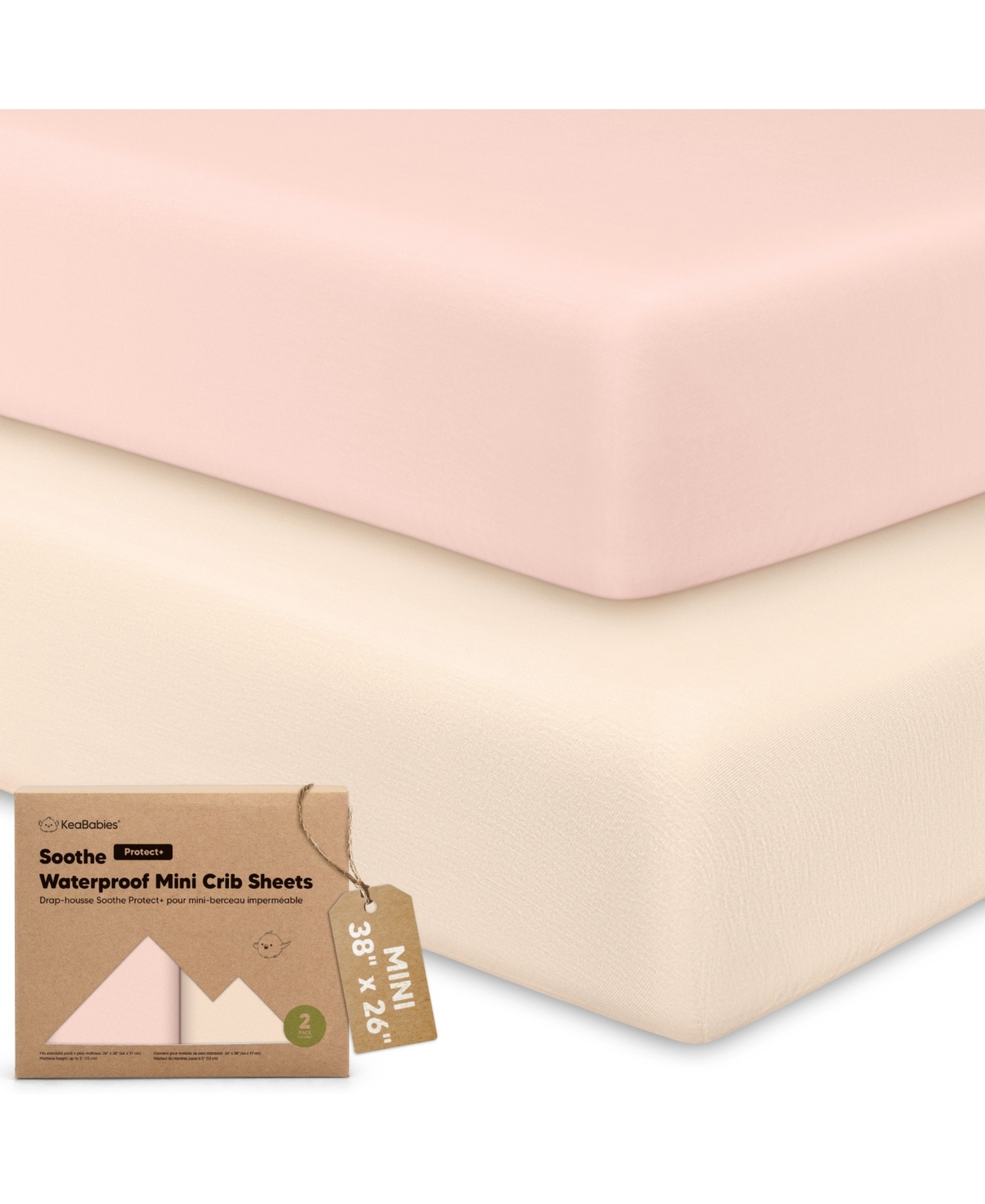 Click here for Soothe Waterproof Pack N Play Sheets for Girls  Bo... prices