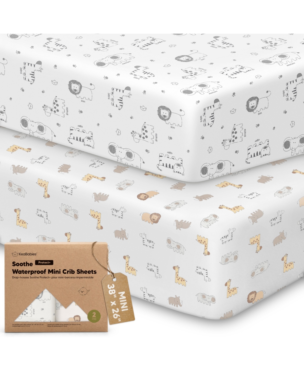 Click here for Soothe Waterproof Pack N Play Sheets for Girls  Bo... prices