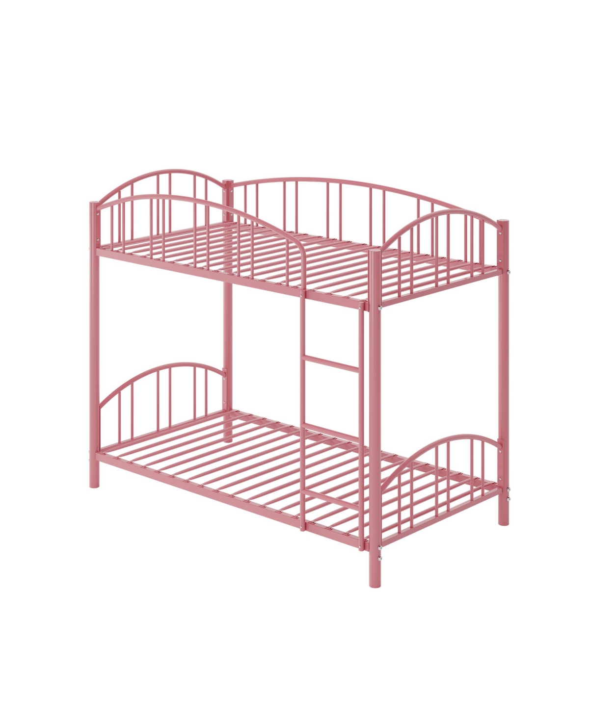 Click here for homfan Twin Over Twin Metal Bunk Bed with Ladder a... prices