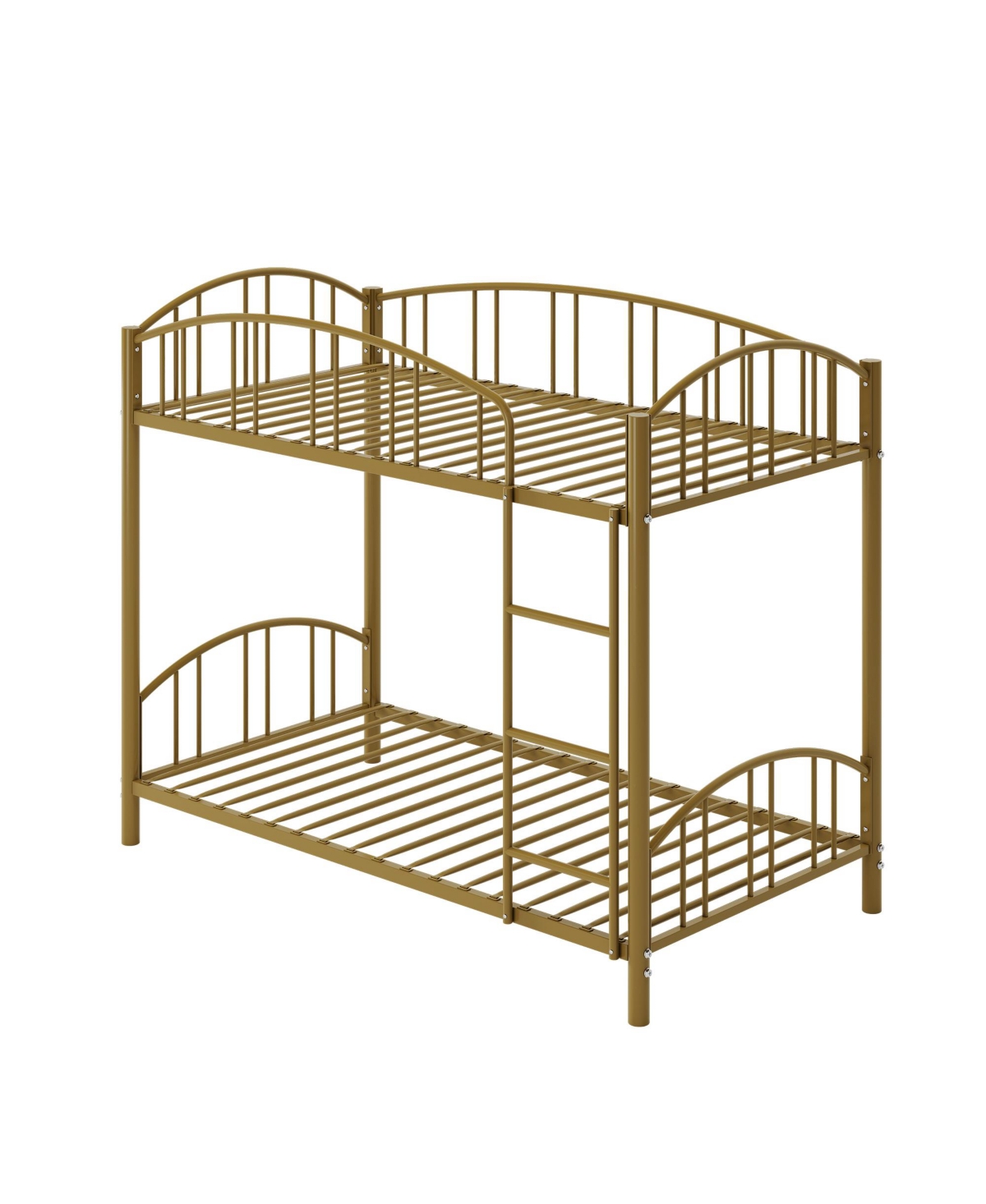 Click here for homfan Twin Over Twin Metal Bunk Bed with Ladder a... prices