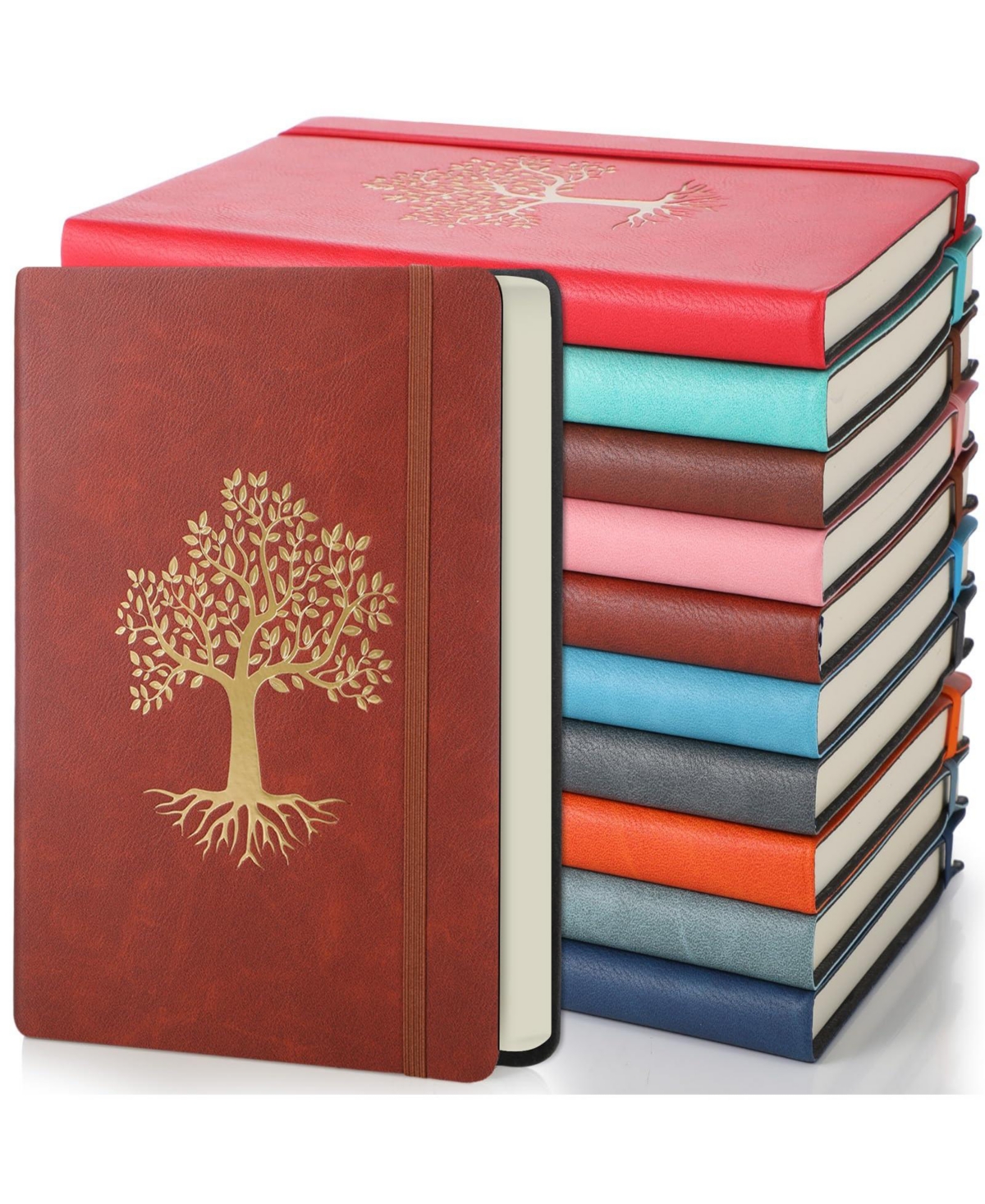 Click here for Gnuadz Lined Journal Notebook Leather Hardcover Wr... prices
