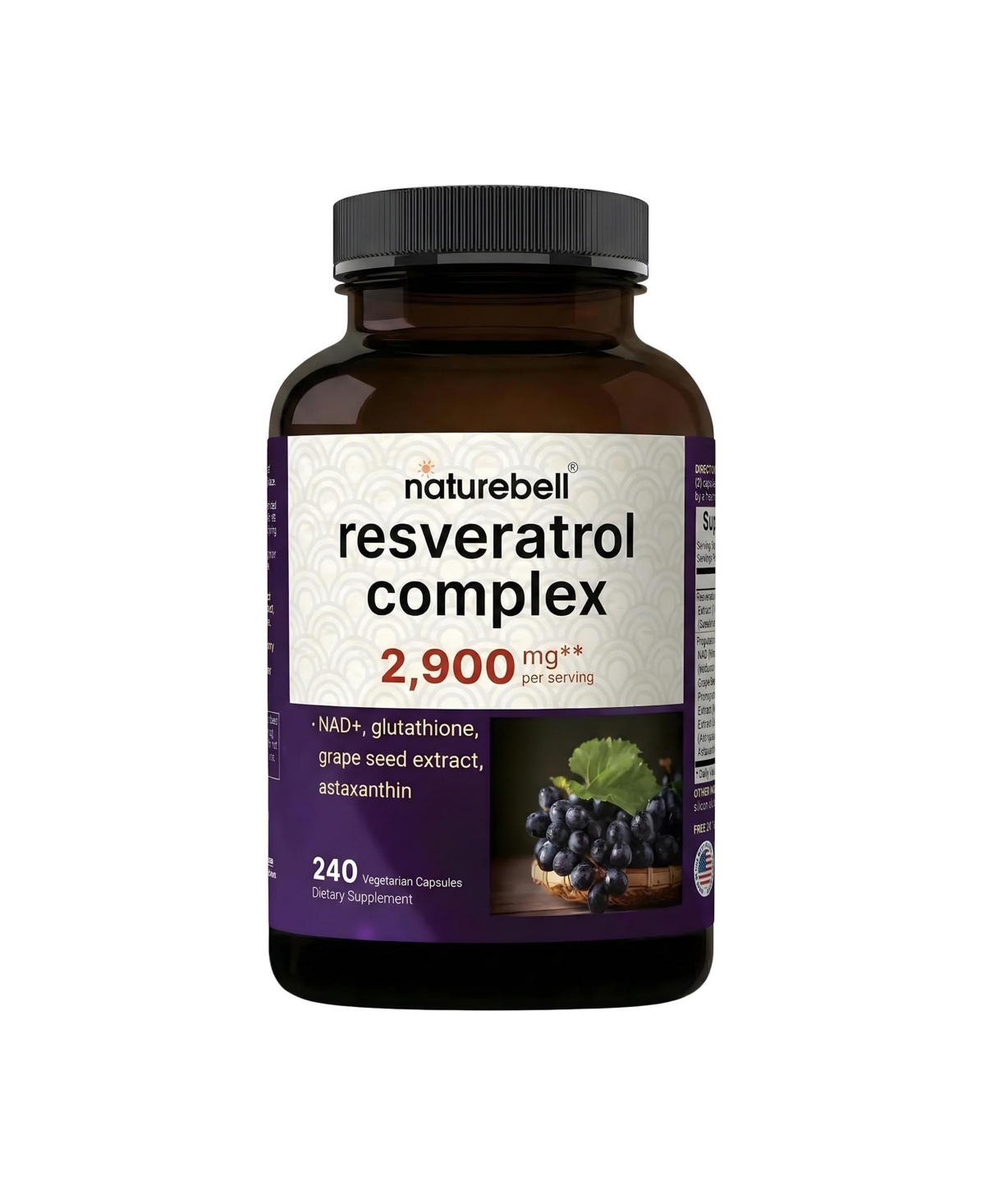 Click here for NatureBell Resveratrol Complex Nad Glutathione 240... prices