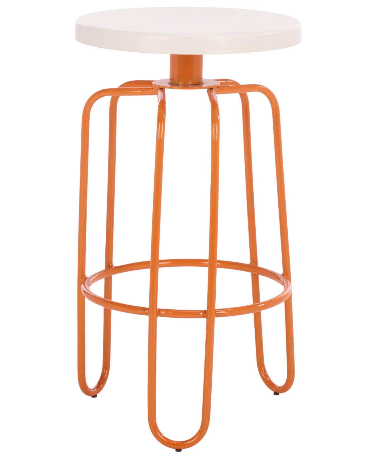 Click here for Safavieh Osamu Counter Stool - Cream / orange prices