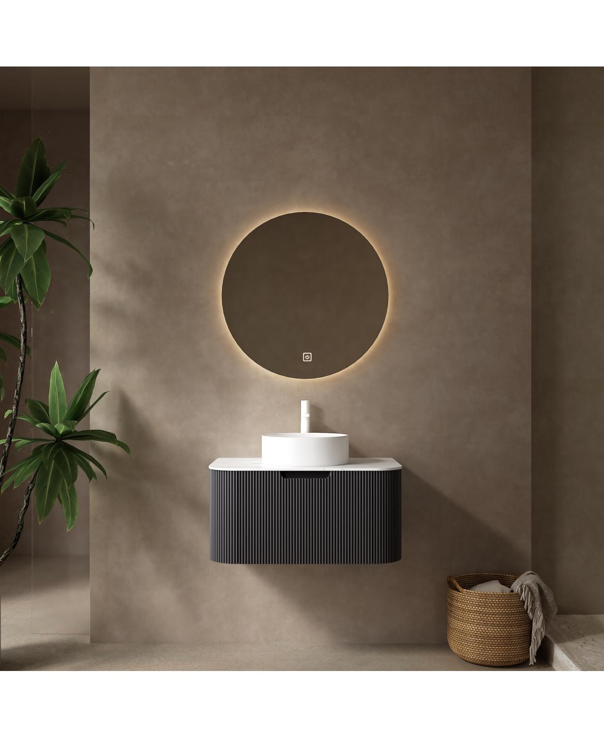 Click here for Sillysis Wall Mounted Bathroom Vanity with Sintere... prices