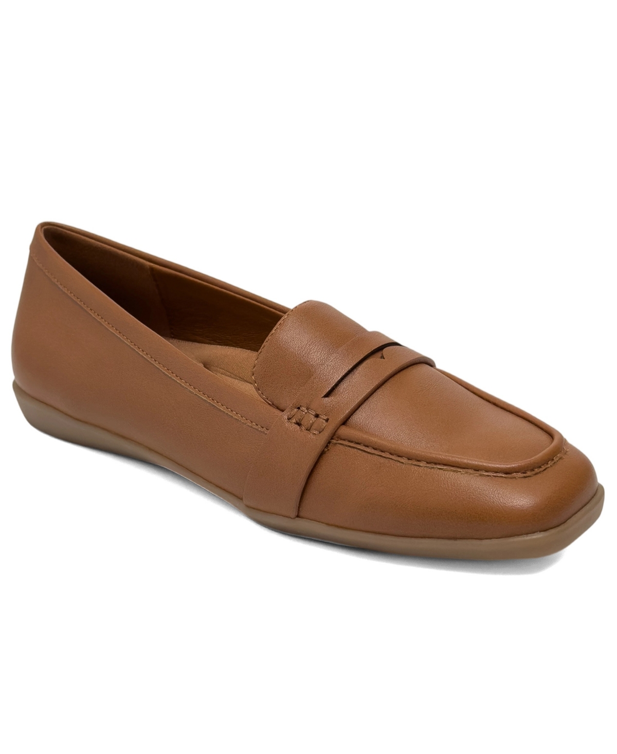 Click here for Aerosoles Womens Kody Slip-On Loafers - Chestnut F... prices