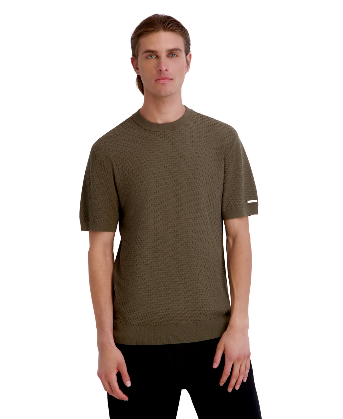 Click here for Karl Lagerfeld Paris Mens Short-Sleeve Sweater - O... prices