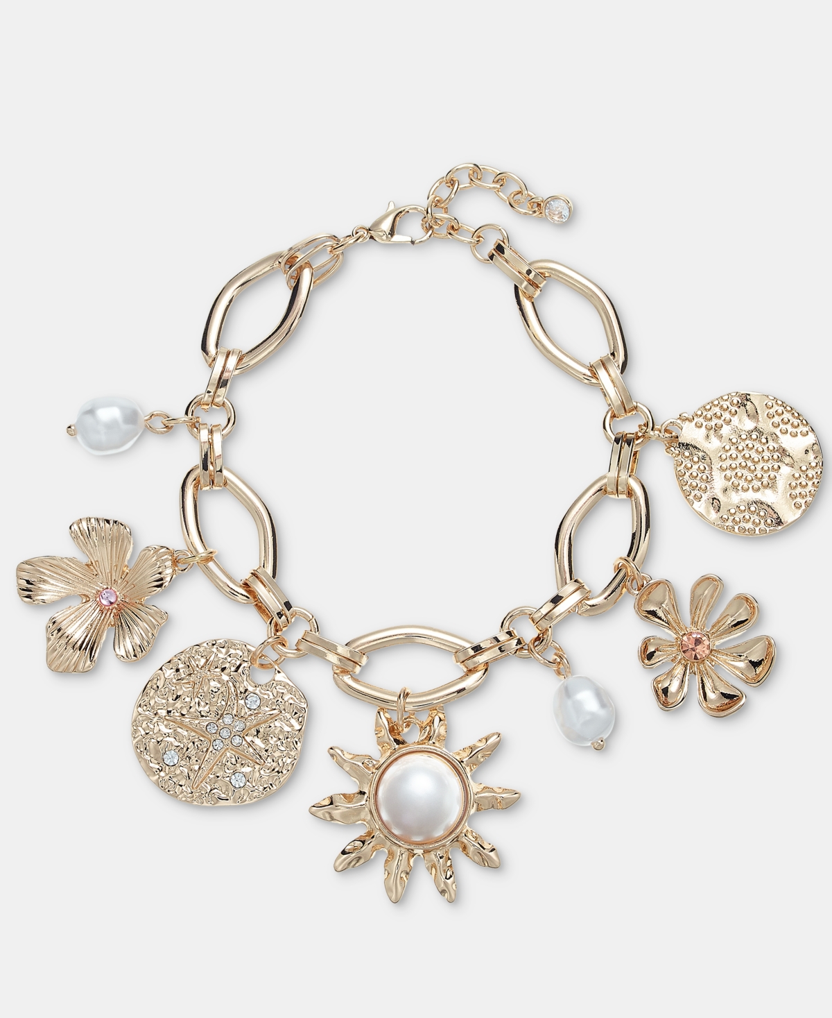 Click here for On 34th Flower & Sun Charm Bracelet  Macys Exclusi... prices
