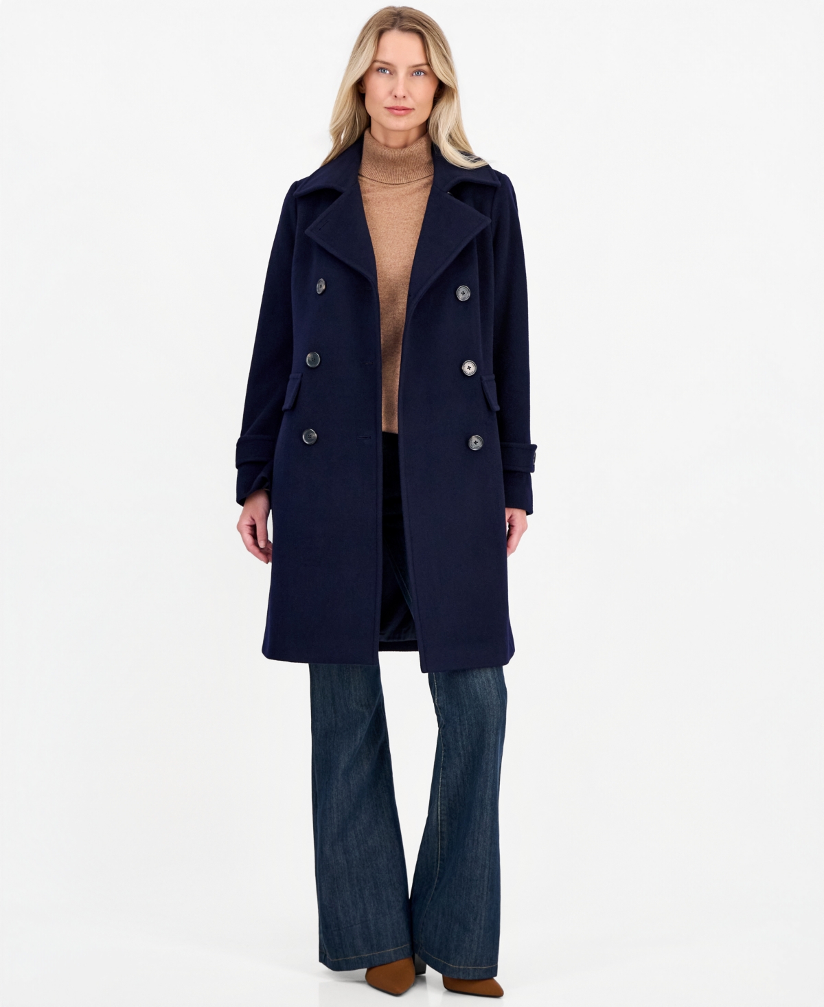 Click here for Michael Michael Kors Womens Double-Breasted Coat... prices