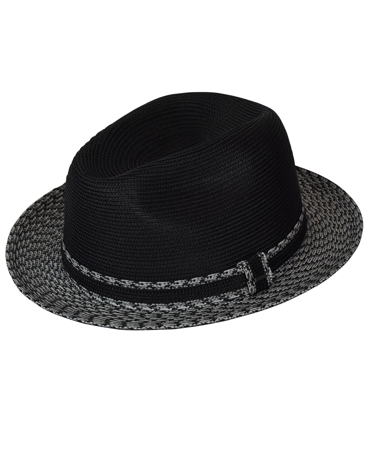 Click here for Bailey 1922 Mens Mannesroe Fedora - Black/charcoal... prices