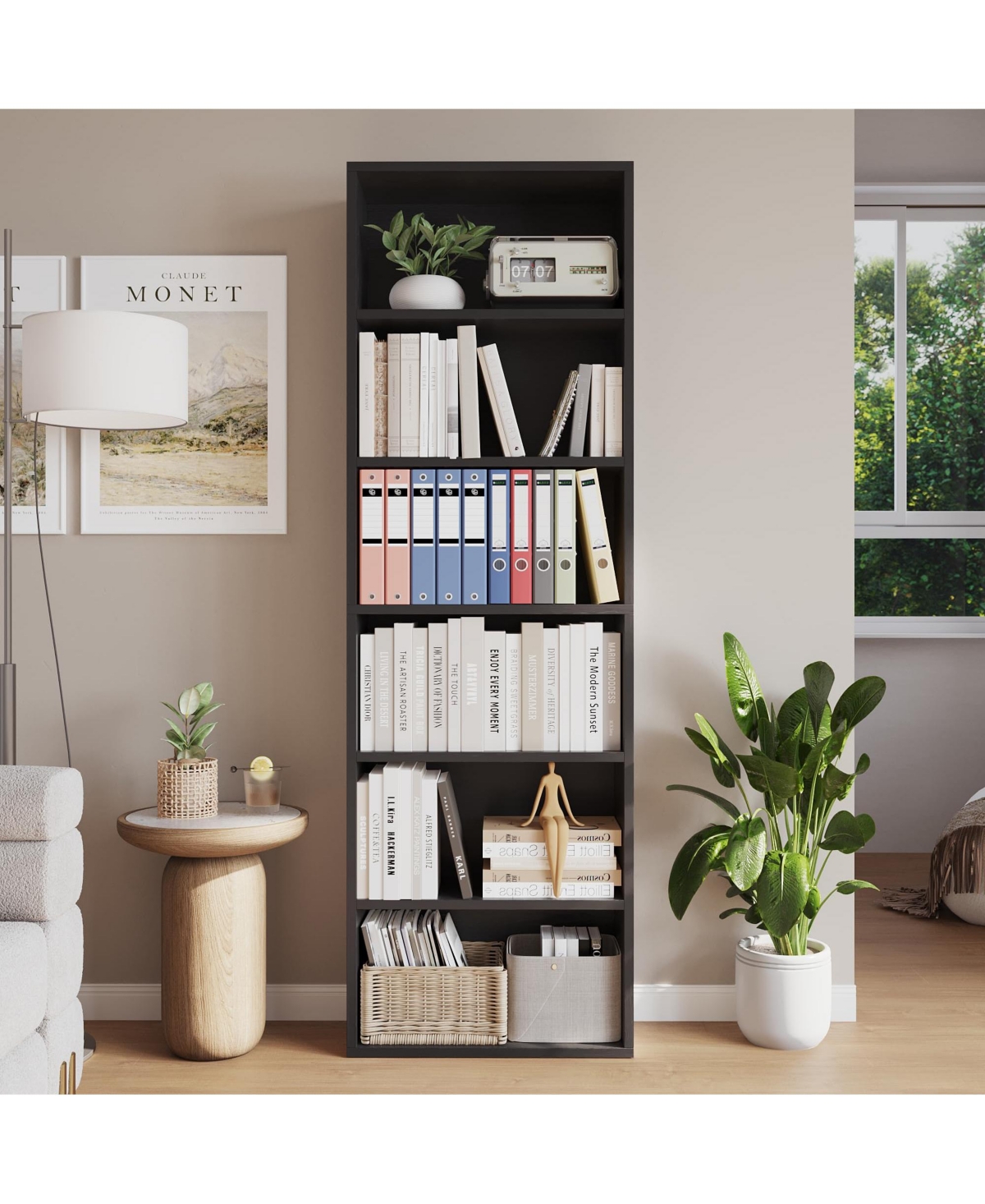 Click here for Gaomon 6-Tier Tall Bookcase for Office or Home - I... prices
