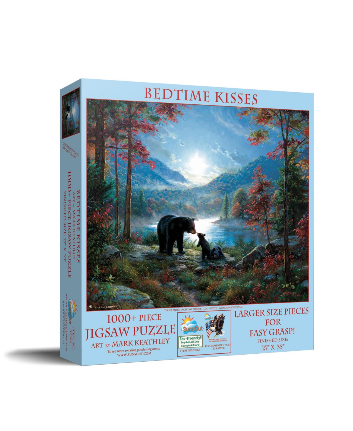 Click here for SunsOut Bedtime Kisses 1000 piece Jigsaw Puzzle fo... prices