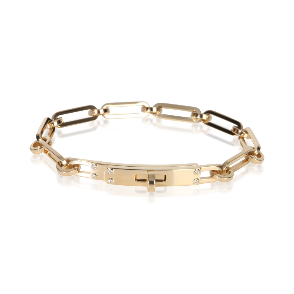 Click here for Pre-Owned HERMES Yellow Gold Diamond Small Kelly C... prices