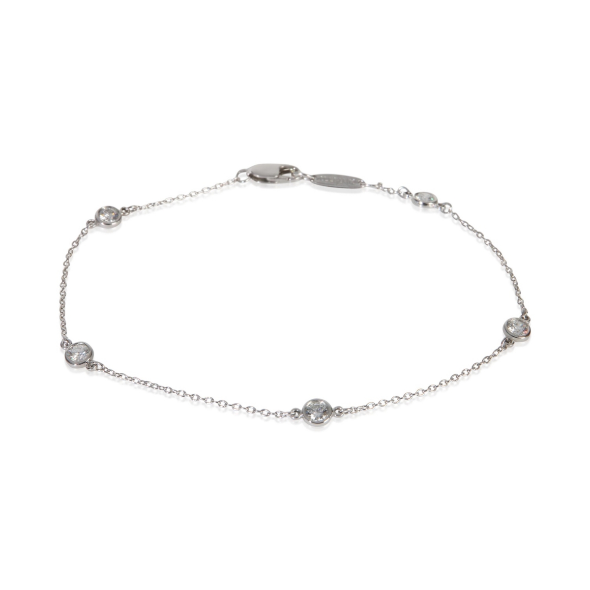 Click here for Pre-Owned Tiffany & Co Platinum Diamond Elsa Peret... prices