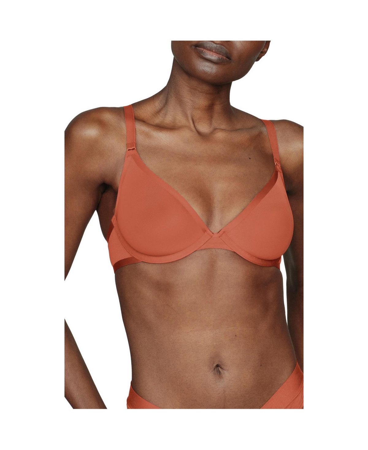 Click here for Cuup Womens The Thong - Mesh - Clay prices