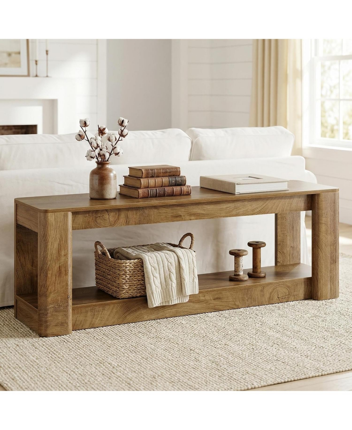 Click here for Tribesigns 63 Farmhouse Console Table  Narrow Long... prices
