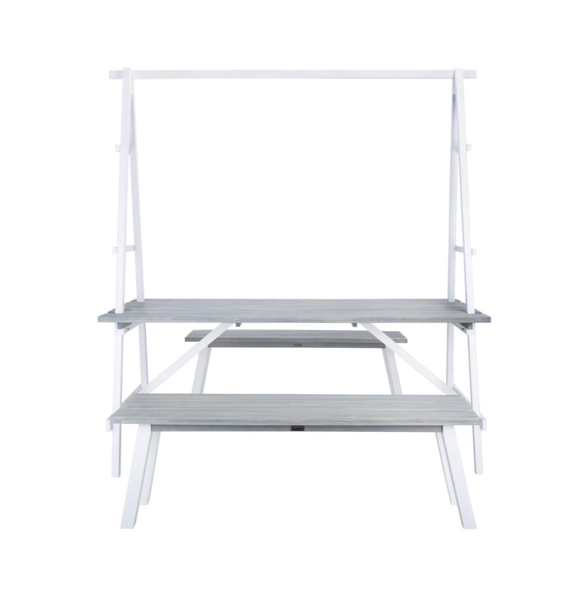 Click here for Willamy 3 Pc Outdoor Dining Set - Ash grey prices