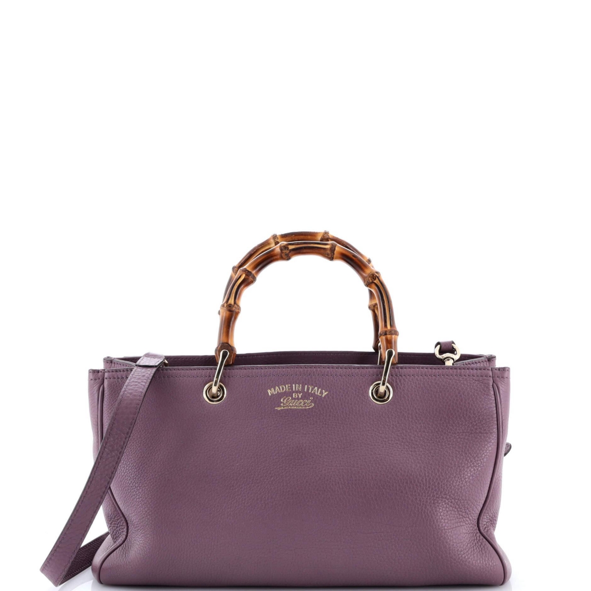 Click here for Pre-Owned Gucci Medium Bamboo Shopper Tote Leather... prices