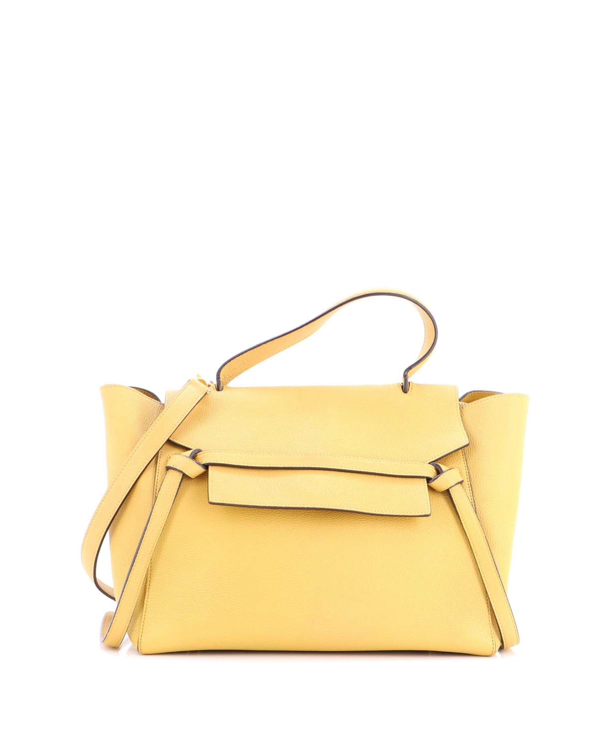 Click here for Pre-Owned Celine Mini Belt Bag Textured Leather -... prices