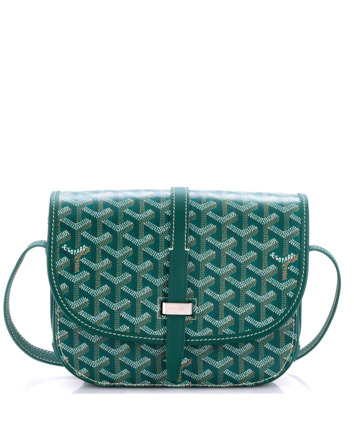 Click here for Pre-Owned Goyard Pm Belvedere Ii Messenger Bag Coa... prices