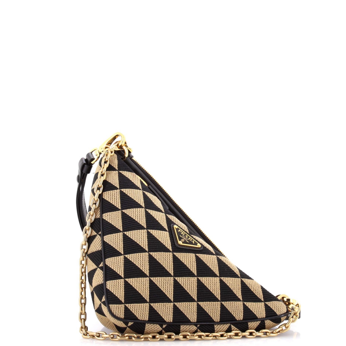 Click here for Pre-Owned Prada Mini Double Symbole Triangle Bag L... prices