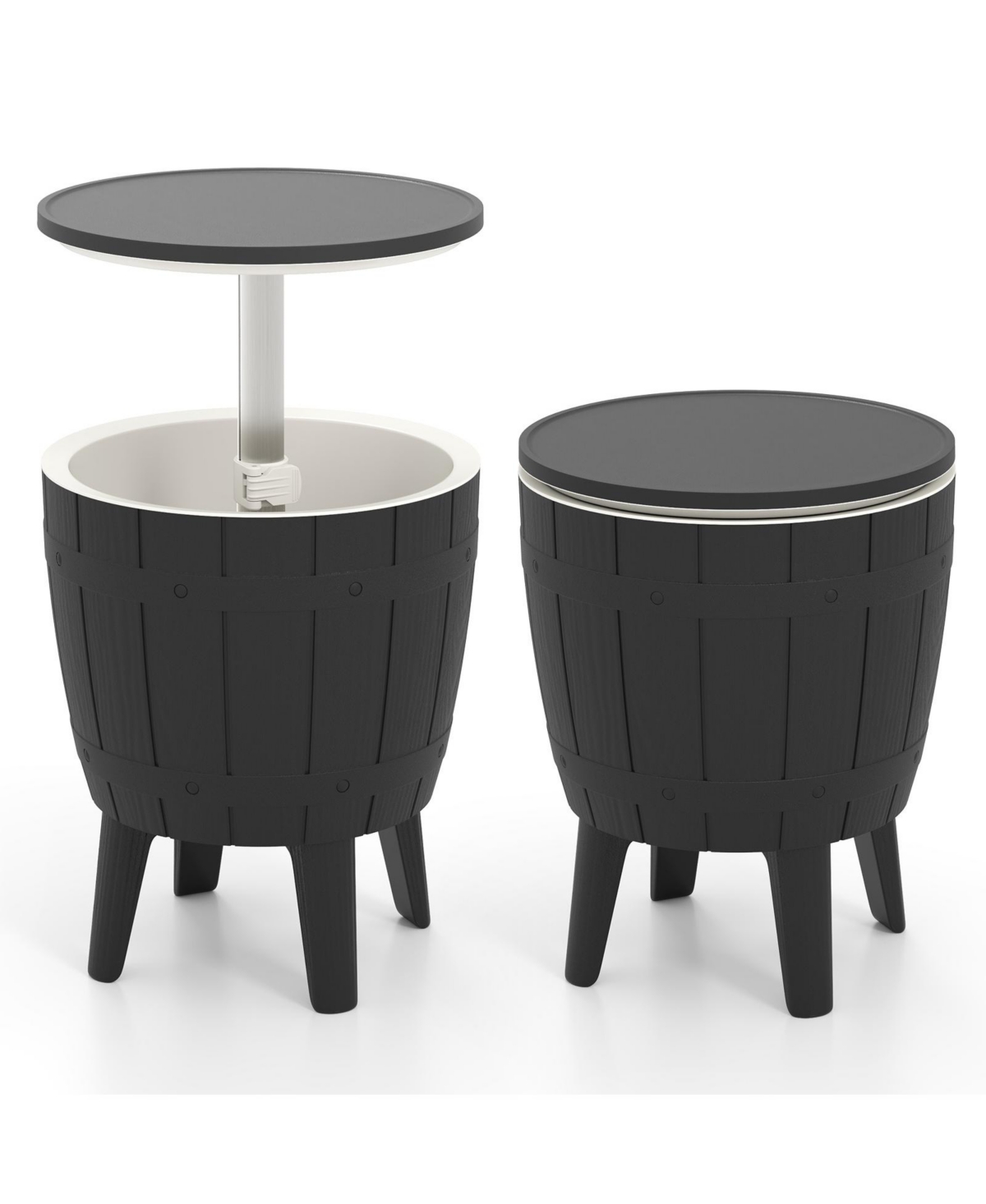 Click here for Sugift 10 Gallon Cooler Bar Table Outdoor Coffee T... prices